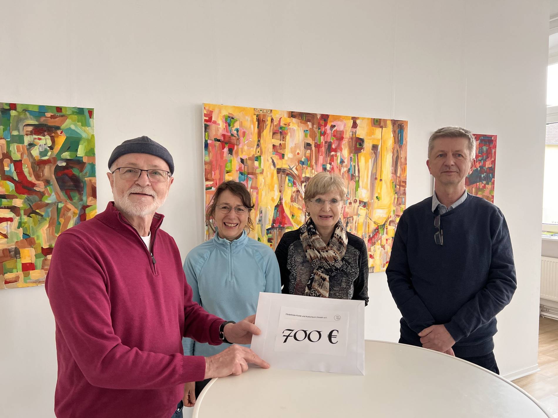 Geldsegen für die Freundeskreis für Flüchtlinge: Kunsthaus Erkrath ...