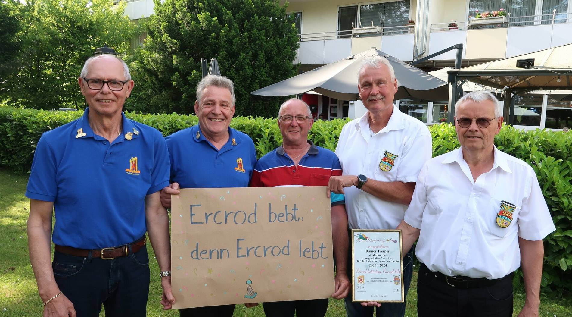 Für die neue Session: Rainer Tresper ist der Karnevals-Mottogeber