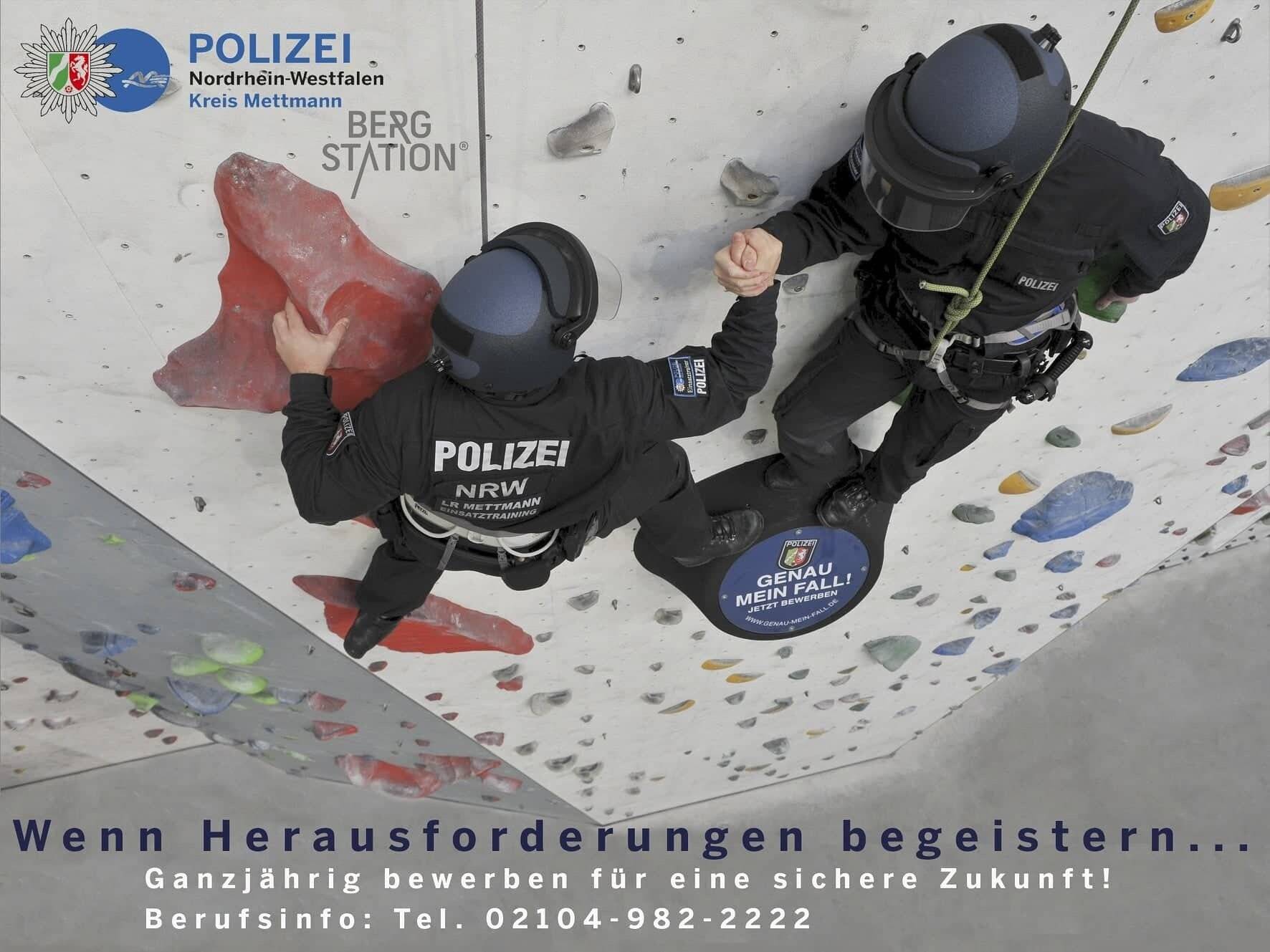 Kommen Sie ins Team "110"