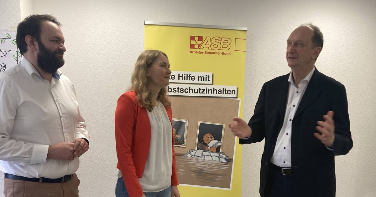 Klaus Wiener beim Arbeiter-Samariter-Bund
