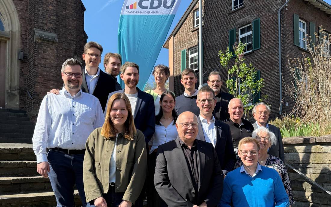 CDU Erkrath stellt starkes Team für die Kommunalwahl 2025 auf