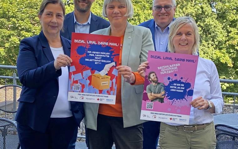 Wohlfahrtsverbände im Kreis Mettmann starten Kampagne zur Kommunalwahl 2025