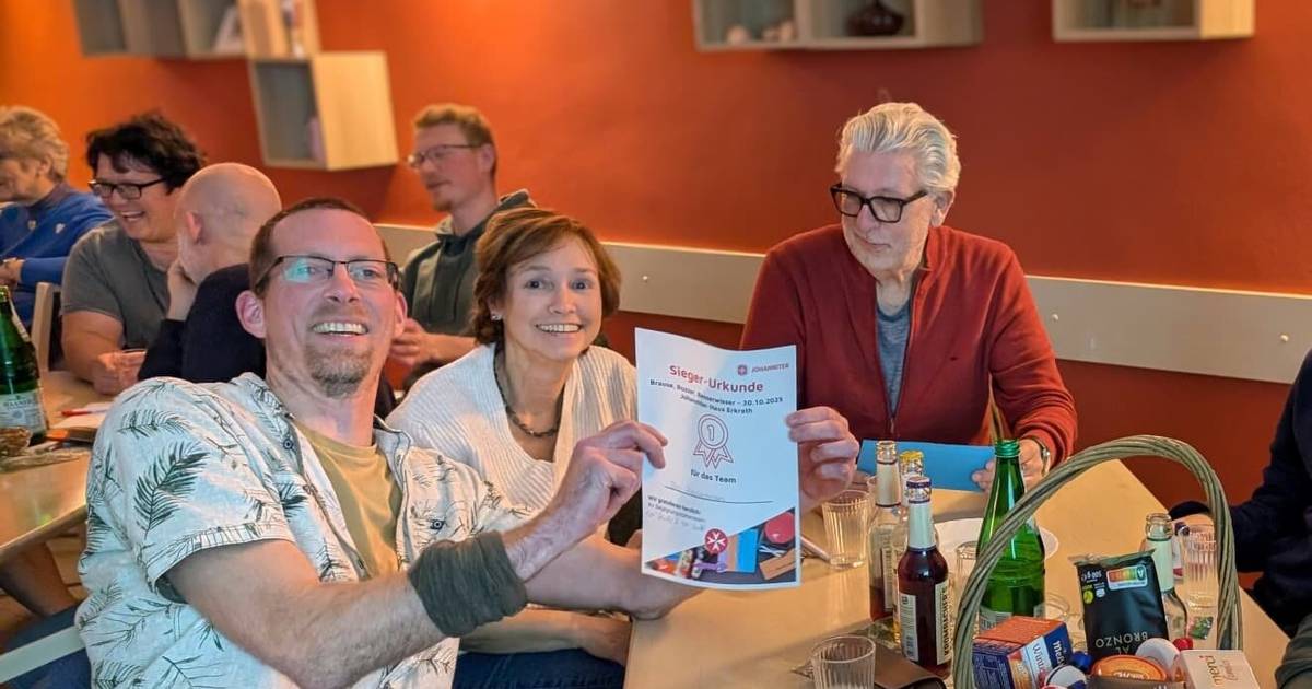 Brause, Buzzer, Besserwisser – Premiere für das Teamquiz im Johanniter-Haus