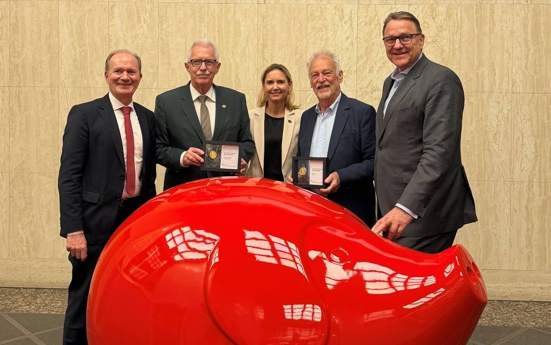 Dr. Rudolf Lange mit Johann-Peter-Frank-Medaille geehrt