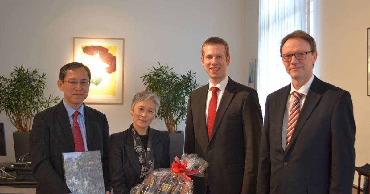 Antrittsbesuch von Ryuta Mizuuchi